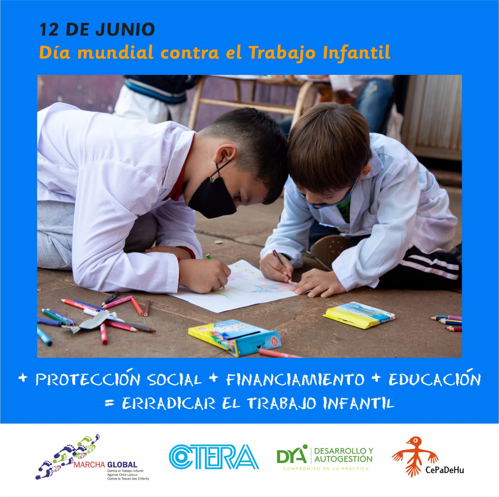 DÍA MUNDIAL CONTRA EL TRABAJO INFANTIL - AMSAFE