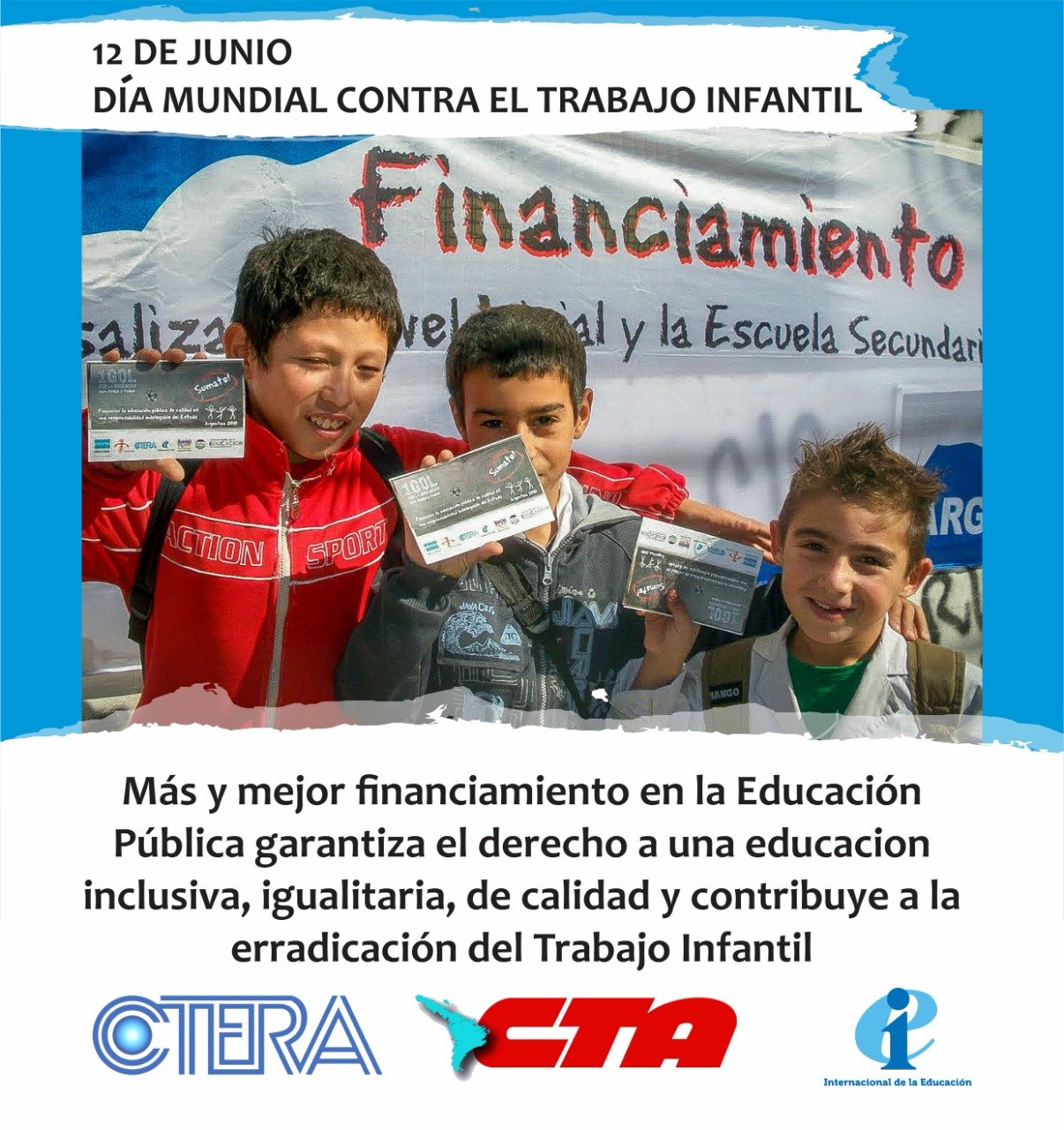 DÍA MUNDIAL CONTRA EL TRABAJO INFANTIL - AMSAFE